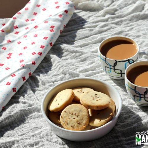 Cumin Cookies - Jeera Biscuits - Cook With Manali