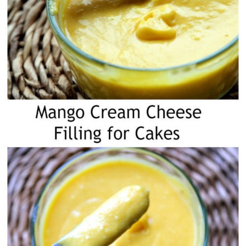 Mango Cream Cheese Filling For Cakes - Cook With Manali