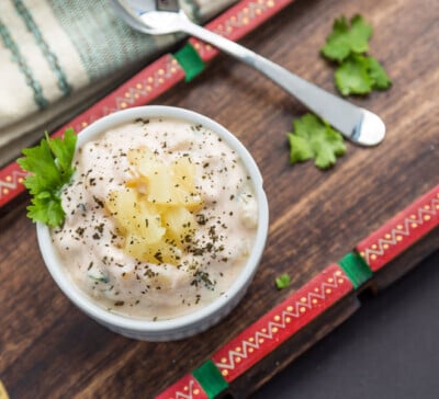 Pineapple Raita - Cook With Manali