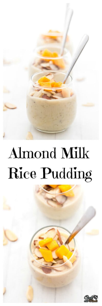 Almond Milk Rice Pudding - Cook With Manali