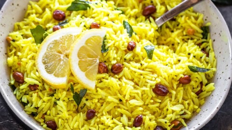 Lemon Rice Lemon Rice (Indian) Instant Pot / Stove