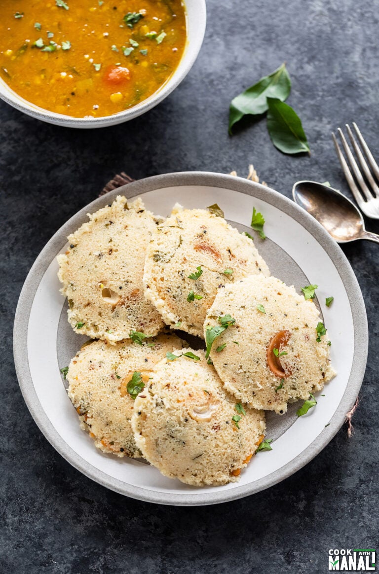 Rava Idli - Cook With Manali