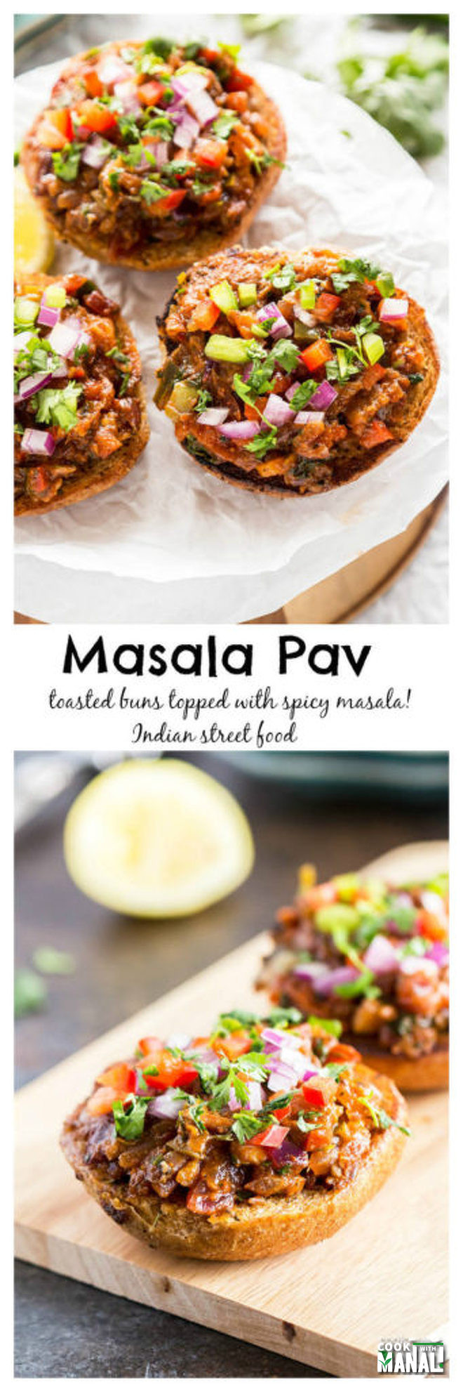 Masala Pav - Cook With Manali
