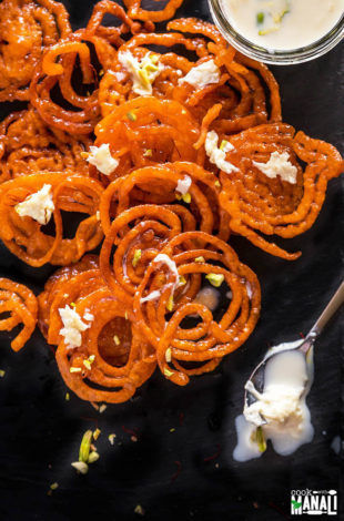 Crispy Homemade Jalebi - Cook With Manali