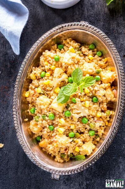 Vegetable Quinoa Pulao - Cook With Manali