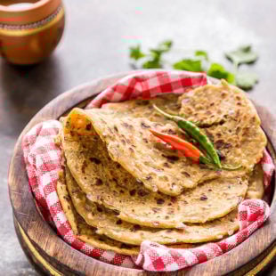 Achari Onion Paratha - Cook With Manali