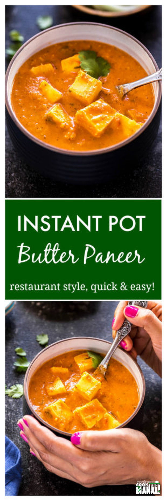 Instant Pot Butter Paneer + Video - Cook With Manali