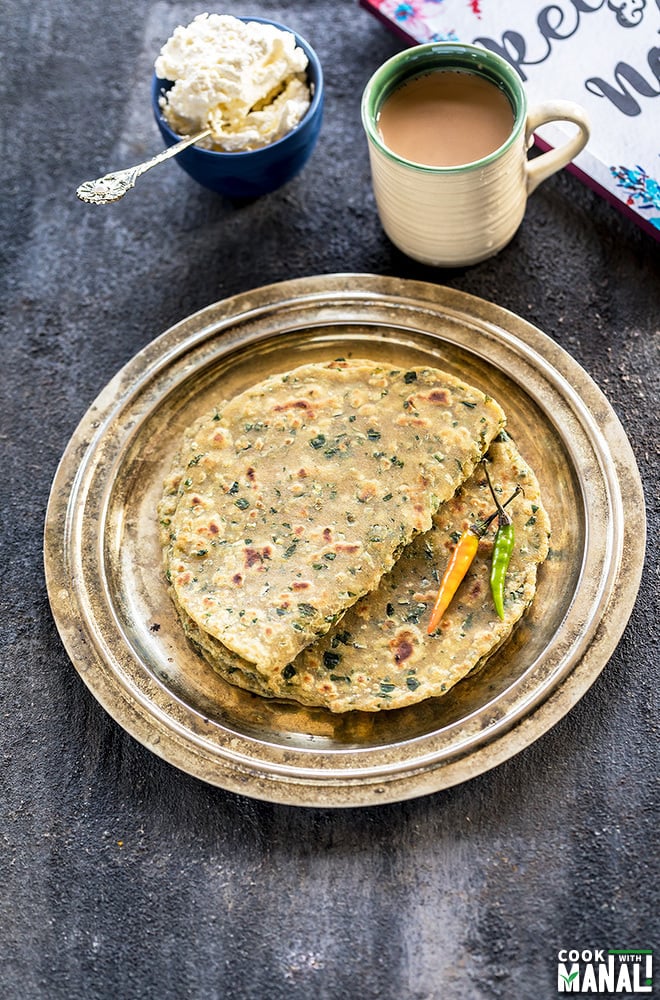 Methi Paratha - Cook With Manali