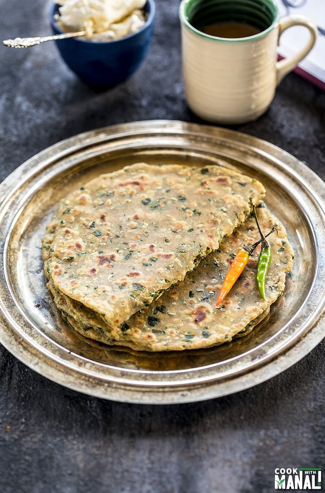 Methi Paratha - Cook With Manali