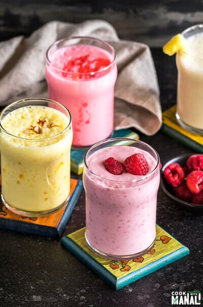 Summer Lassi - 4 Ways! - Cook With Manali