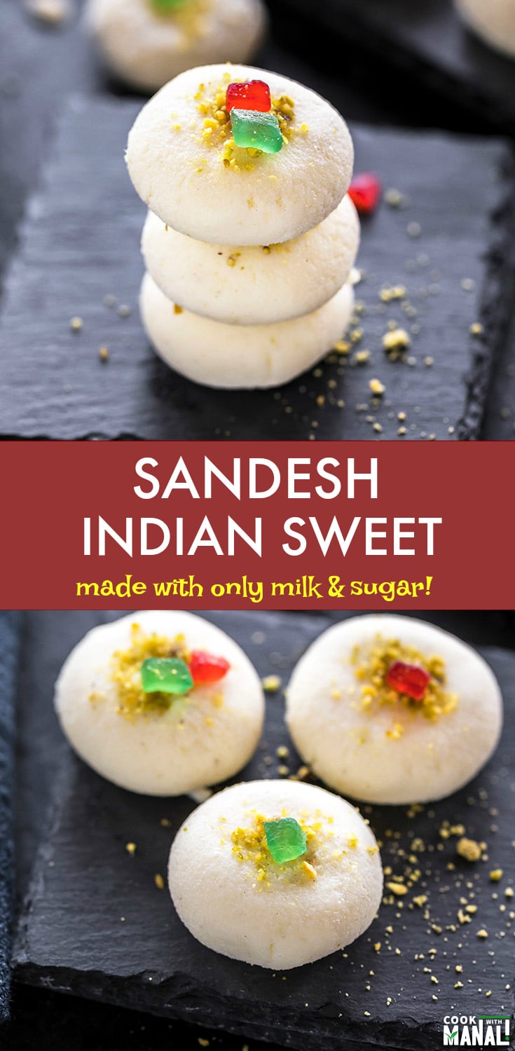 Sandesh - Bengali Sweet - Cook With Manali