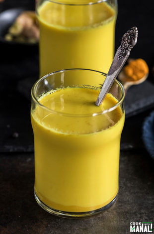 Golden Milk (Masala Haldi Doodh) - Cook With Manali