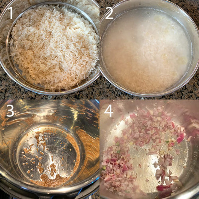Instant Pot Rice and Dal (Pot in Pot Method) - Cook With Manali