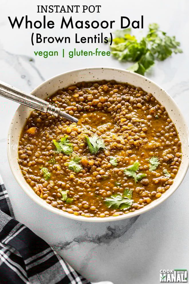 Whole Masoor Dal Cook With Manali
