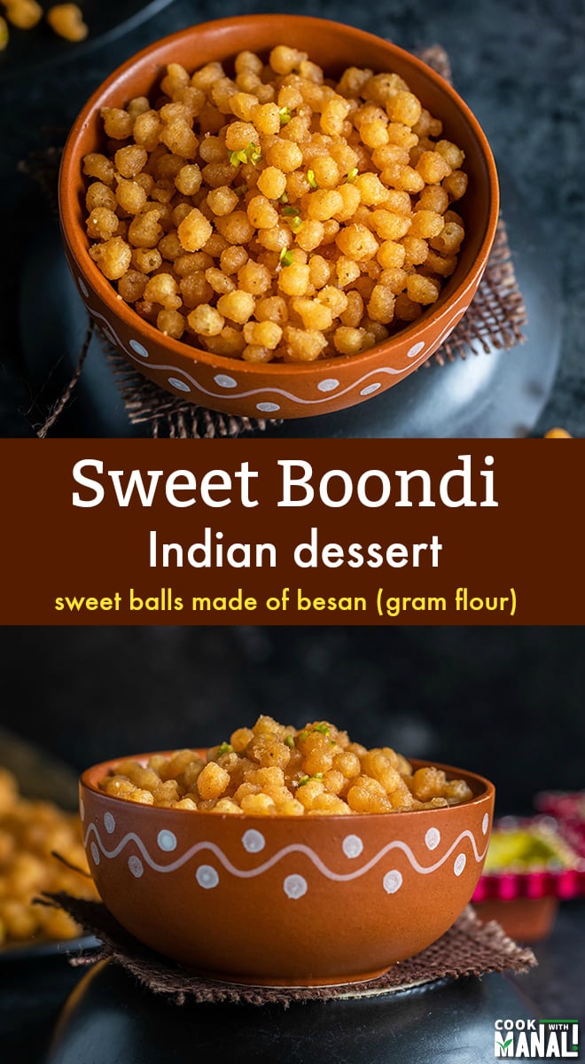 Sweet Boondi - Cook With Manali
