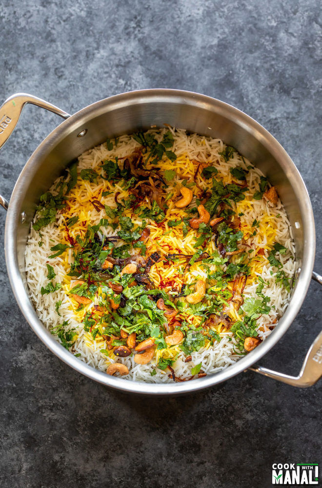 Restaurant style Vegetable Biryani - Cook With Manali