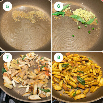 Simple Arbi Fry - Cook With Manali