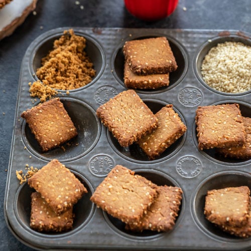 Baked Gur Para - Cook With Manali