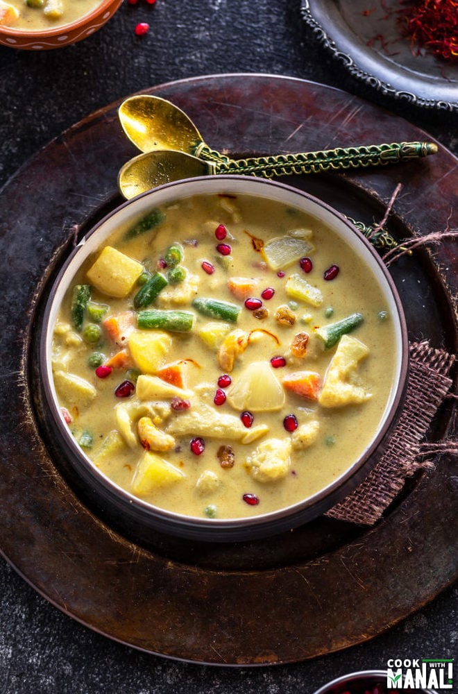 Navratan Korma - Cook With Manali