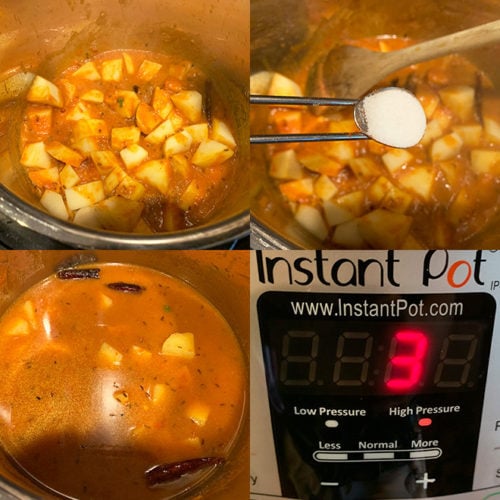 Dhaba Style Aloo Rasedar (Instant Pot) - Cook With Manali