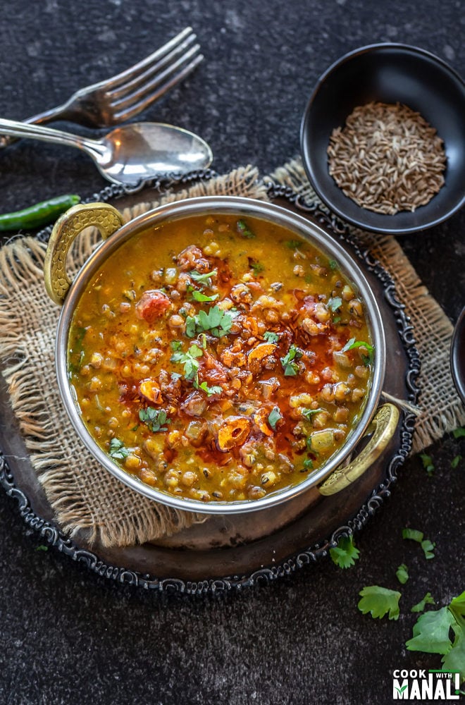 Green Moong Dal (Sabut Moong Dal) - Cook With Manali