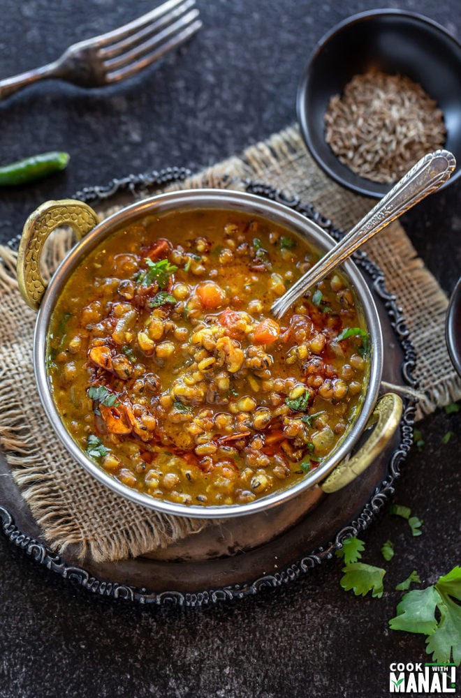 Green Moong Dal (Sabut Moong Dal) - Cook With Manali