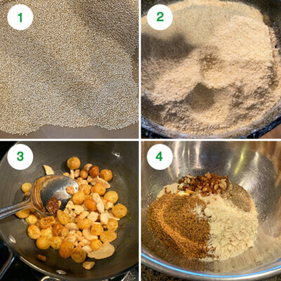 Quinoa Jaggery Ladoo - Cook With Manali