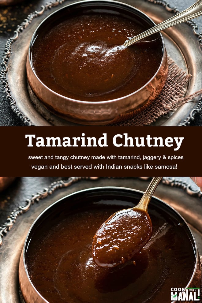 Sweet Tamarind Chutney (Imli Chutney) - Cook With Manali