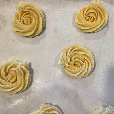 Eggless Danish Butter Cookies - Cook With Manali