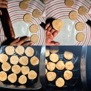 Achari Mathri (Air Fryer or Oven Baked) - Cook With Manali