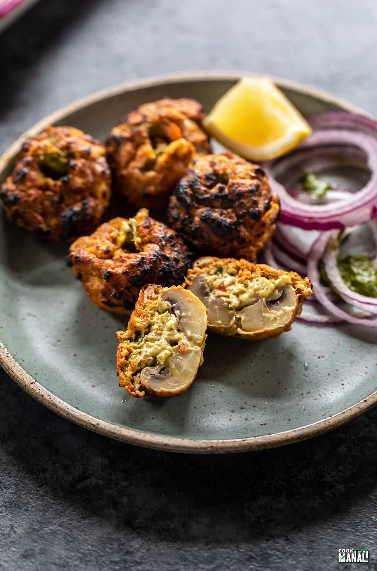 Tandoori Mushrooms - Cook With Manali