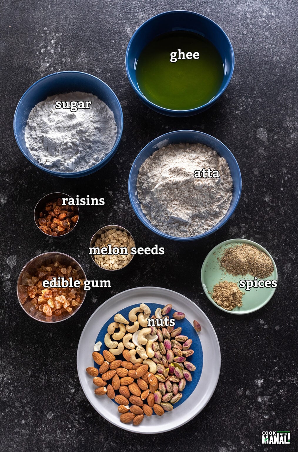 Atta Pinni (Atta Ladoo) - Cook With Manali