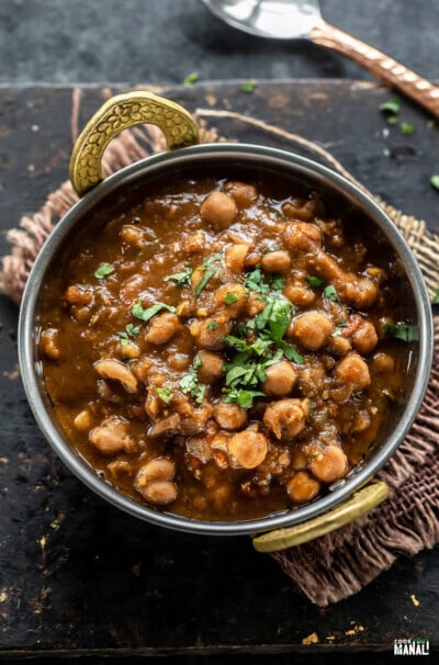 Chole Recipe (Punjabi Chole Masala) - Cook With Manali