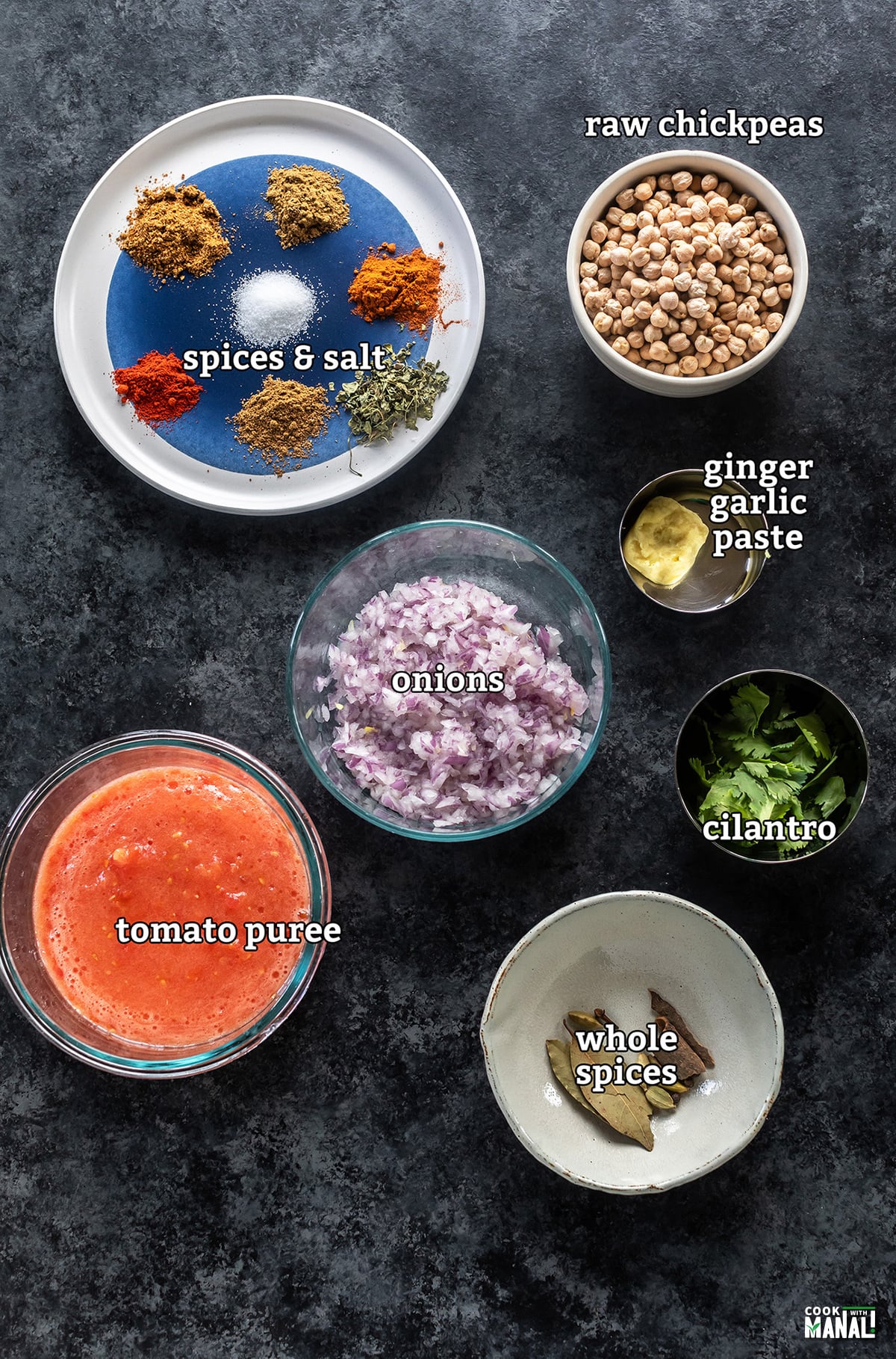 Chole Recipe (Punjabi Chole Masala) - Cook With Manali