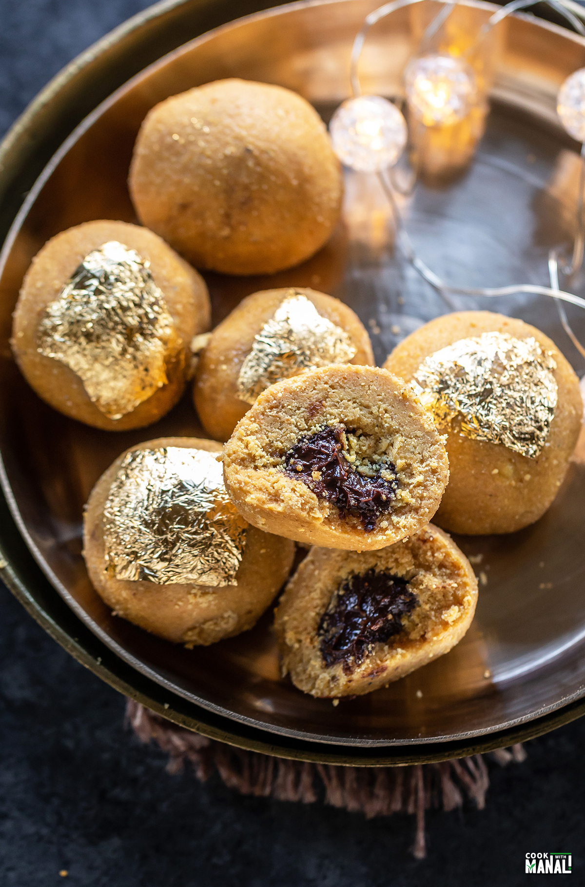 Chocolate Truffle Besan Ladoo - Cook With Manali