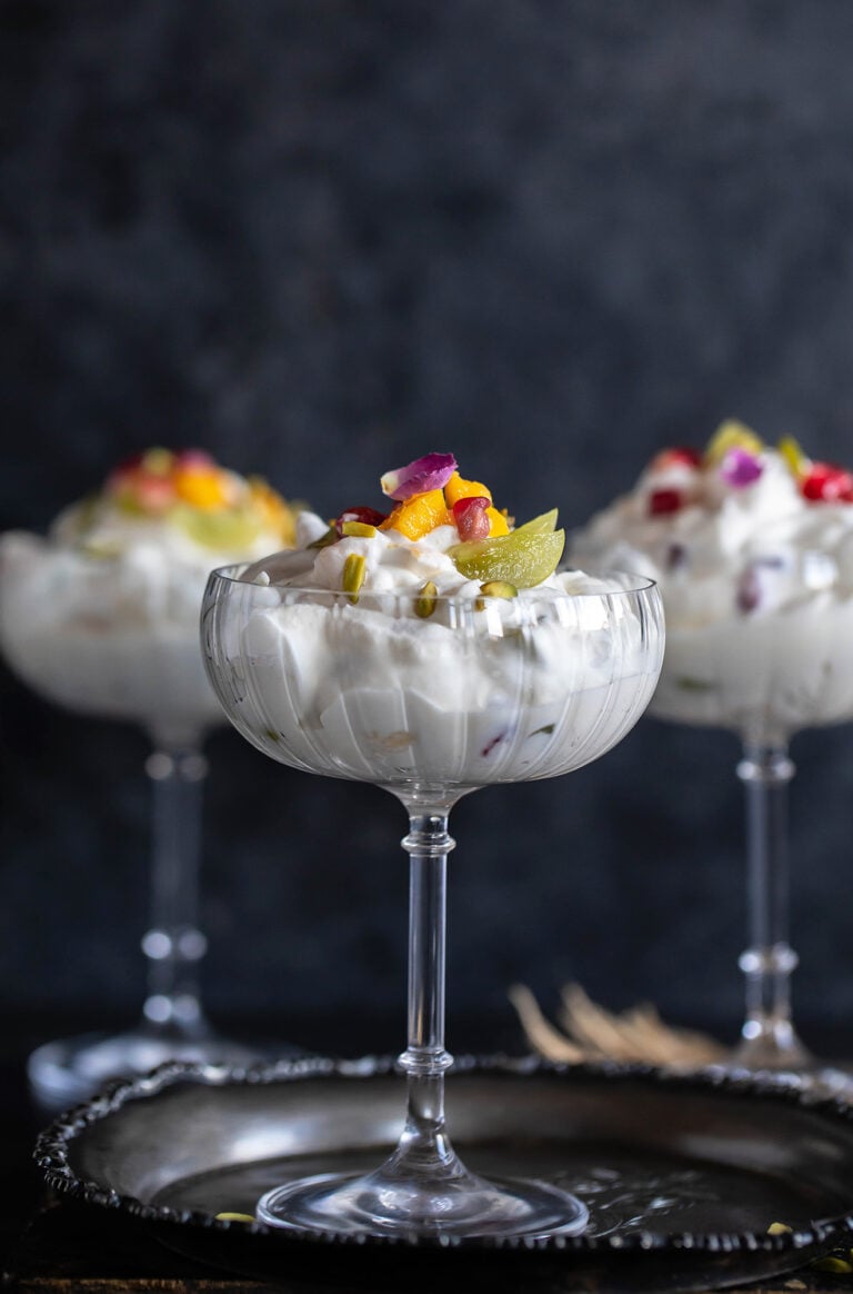 Fruit Cream (No-Cook 20 Minute Dessert)