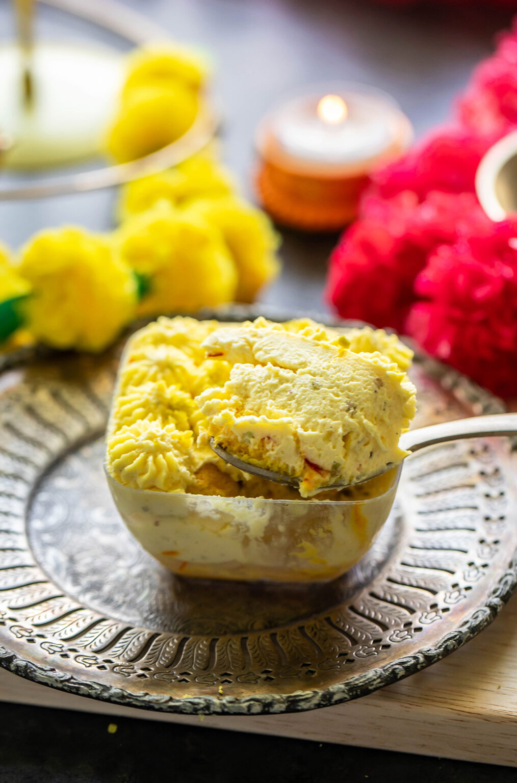 Kesar Pista Tiramisu - Cook With Manali