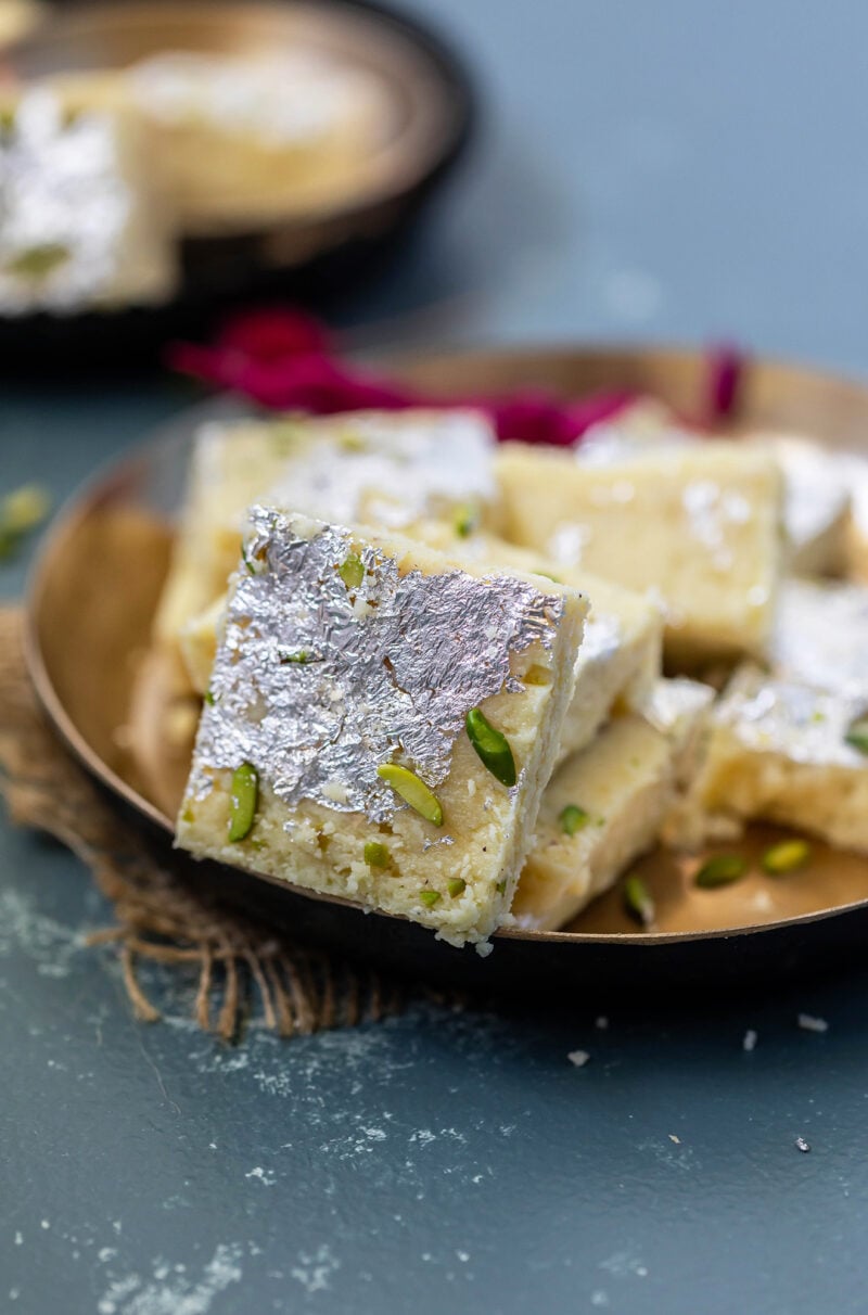 Plain Burfi - Cook With Manali