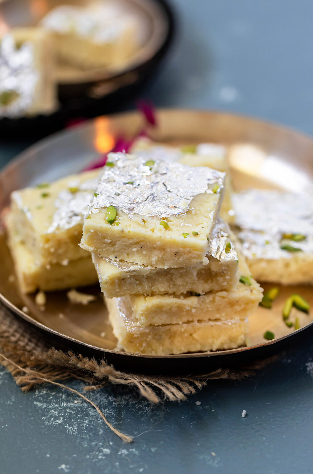 Plain Burfi - Cook With Manali